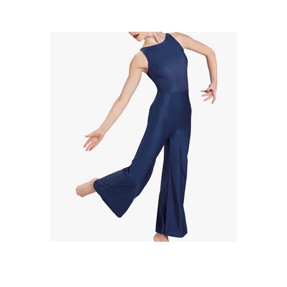 Weissman | Other | Blue Contemporary Modern Jumpsuit Weissman Small ...